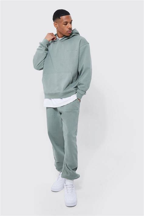 Oversized Limited Premium Boxy Tracksuit Boohoo