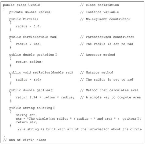 Solved For This Class Why Is The Getarea Method Able To