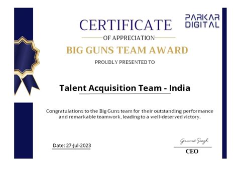 Vishal Pandit On Linkedin Awards Learning Team Teamwork