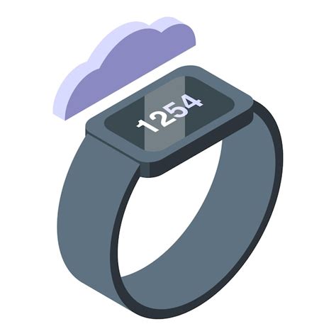 Premium Vector Wearable Device Icon Isometric Vector Smart Digital