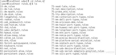 Udev规则与设备管理 Csdn博客