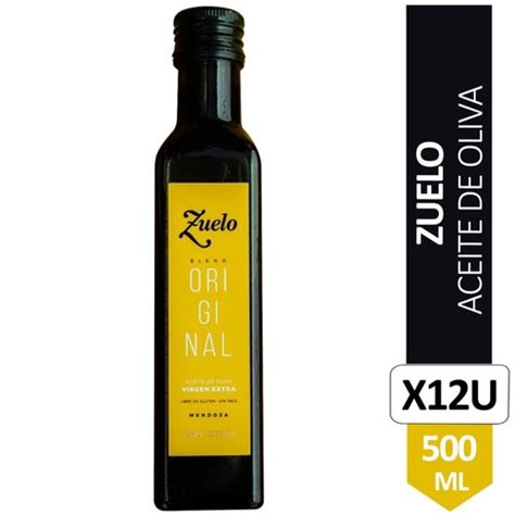 Aceite De Oliva Zuelo Clasico Ml Extra Virgen Caja X Shopee Argentina
