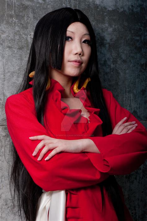 Boa Hancock Red Dress 003 By Downfall2448 On Deviantart