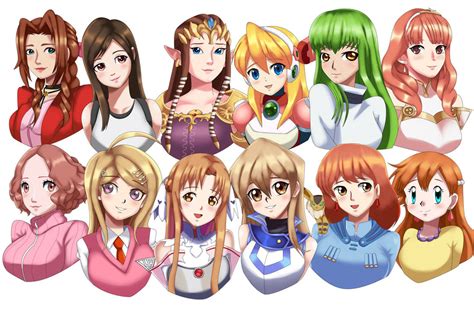 Girls Portrait By Sincity2100 On Deviantart