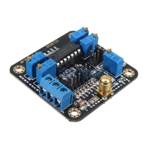 Icl8038 Low Frequency Signal Generator Module Sine Square Triangle Wave