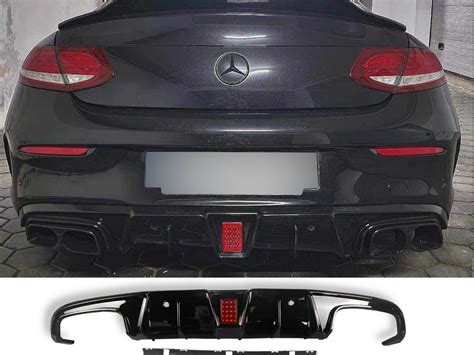 Mercedes W205 Coupe Brabus Diffuser Tail Pipe M1309 Et Super Sport