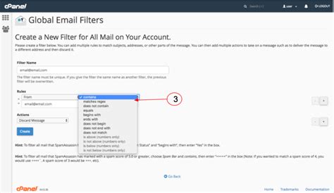 How To Use Manage Global Email Filters In CPanel