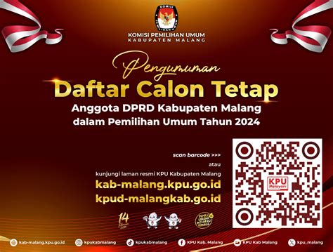 Caleg Masuk DCT DPRD Kabupaten Malang Di Pemilu Berikut Daftar Namanya