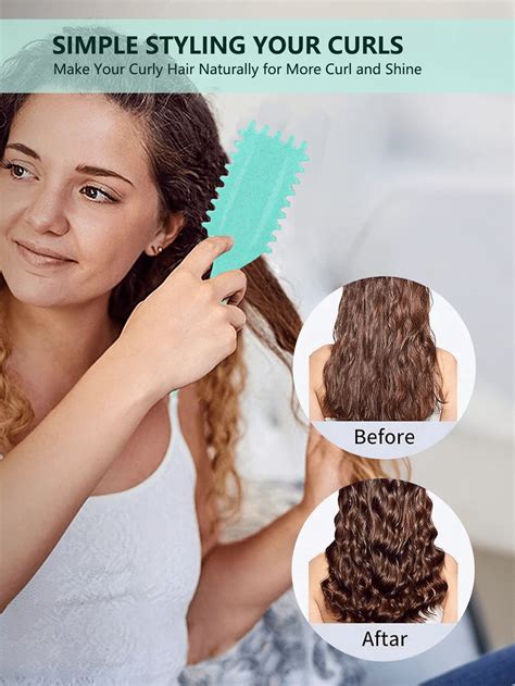 2025 New Curl Define Brush Tk Viral Devil Curl Brush 2 In 1 Curl