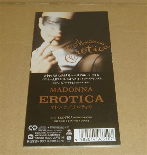 【傷や汚れあり】8cmシングルcd マドンナ エロティカ ワーナーミュージック Wpdp 6310 Madonna Eroticaの落札情報
