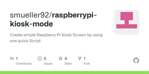 GitHub Smueller Raspberrypi Kiosk Mode Create Simple Raspberry PI Kiosk Screen By Using One
