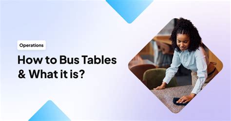 How To Bus Tables And What Is It Upmenu