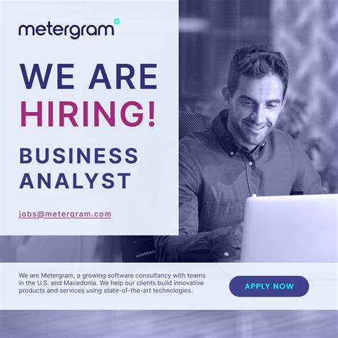 Metergram On Linkedin Hiring Businessanalyst Job