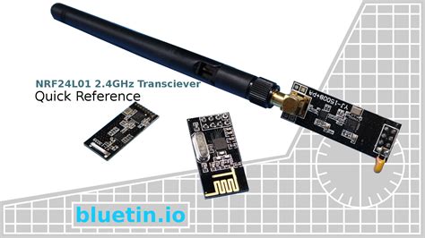 NRF24L01 2 4GHz Wireless Transceiver Modules Bluetin Io