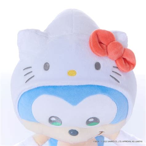 Sonic × Hello Kitty Plush M Sonic＆friends Sanrio Characters