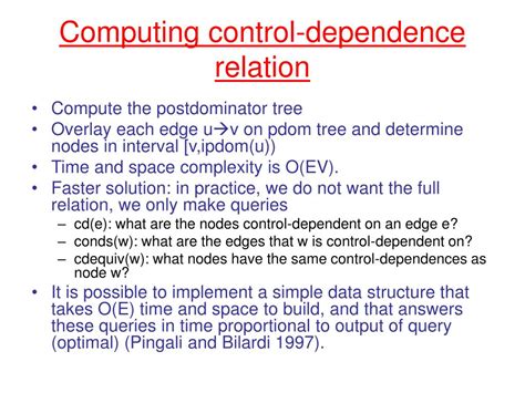 Ppt Dominators Control Dependence And Ssa Form Powerpoint