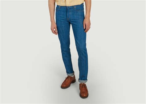 Sale Super Guy Oceans Edge Selvedge Jeans Blue Naked And Famous At