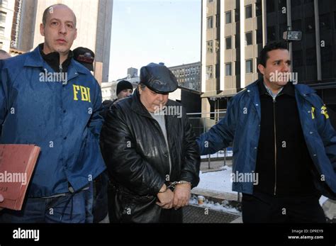 Feb 04 2009 Manhattan New York Usa Patsy Aversa 67 An Associate From Nj Is Walked As