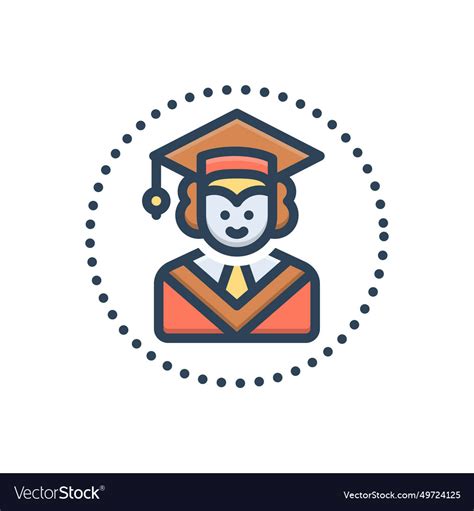 Scholar Royalty Free Vector Image Vectorstock