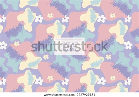 Abstract Organic Form Squiggle Shapes Soft Stock Vector Royalty Free
