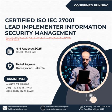 Certified Iso Iec 27001 Lead Implementer Isms