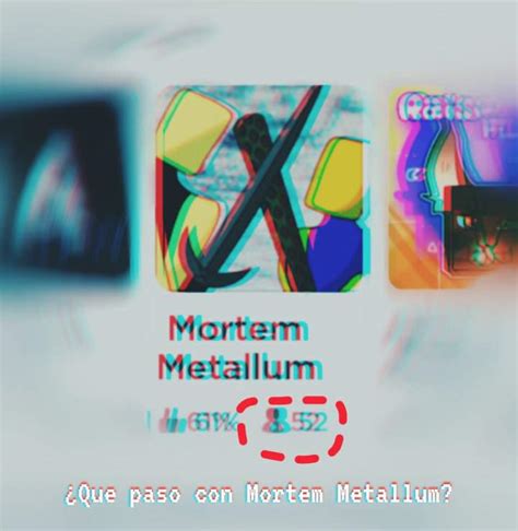 ¿por Qué Murió Mortem Metallum • Roblox • Amino