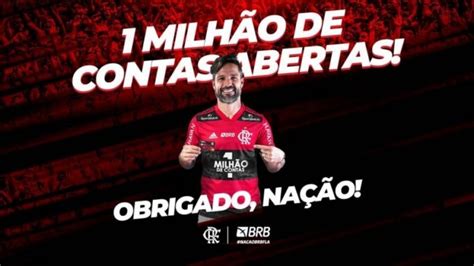 Nação Brb Fla Celebra 1 Milhão De Contas Abertas Opinião Brasília