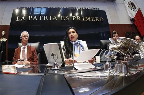 Senadora Ana Lilia Rivera Llama A Integrantes Del Tribunal Electoral A