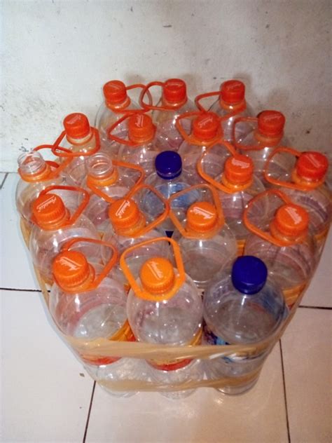 Cara Membuat Kursi Dari Botol Aqua Tobikin