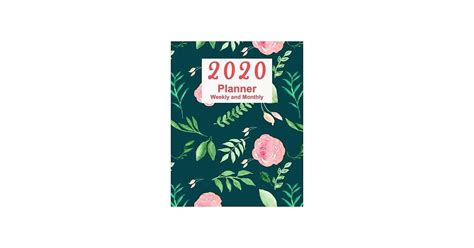 博客來 2020 Planner Weekly And Monthly Jan 1 2020 To Dec 31 2020