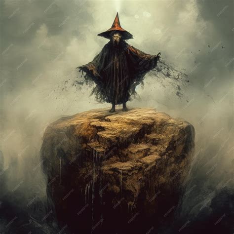 Premium Ai Image Ghost Demon Dark Halloween Illustration Fantasy