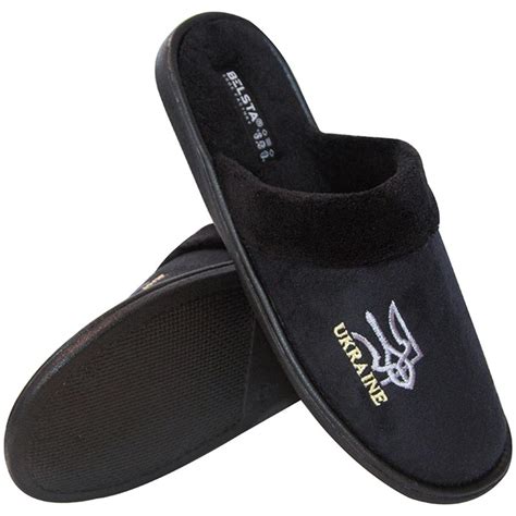 Комнатные тапочки Белста черные 4100809 42 27 см Оригинальная обувь Rozetka