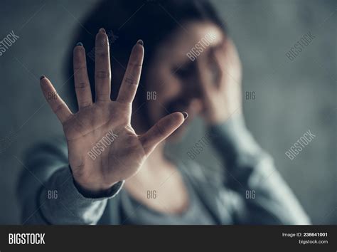Oppressed Woman Shows Image And Photo Free Trial Bigstock