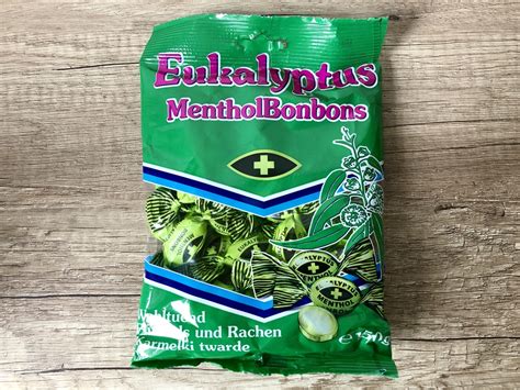 Eukalyptus menthol bonbóny 150g Sladkosti levně