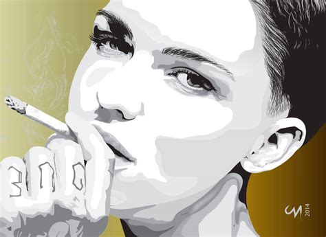 Ruby Rose Vector Portrait By Artespraticas Deca