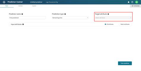 Train Predictive Models — Apromore Documentation