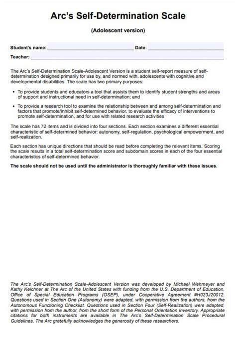 Y Bocs Symptom Checklist And Example Free Pdf Download