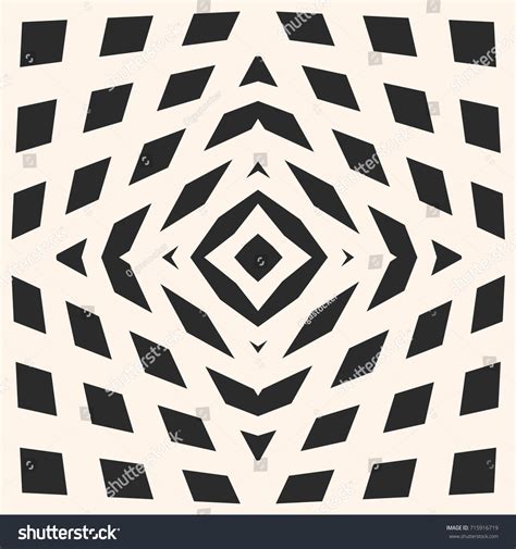 Vector Geometric Checkered Pattern Seamless Texture Stock Vector