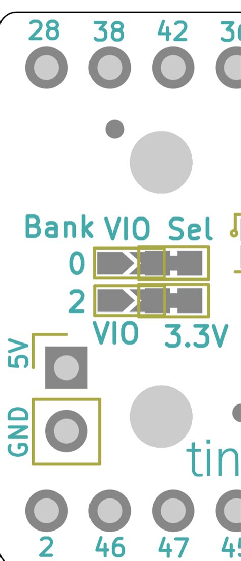 How To Connect The Two Banks In The Fpga To A Voltage Other Than 33v