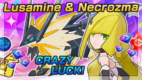 Insane Pulls For Sygna Suit Lusamine And Necrozma Pokemon Masters Youtube