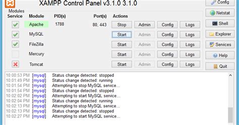 Berbagi Ilmu Sehari Hari Pada Xampp Mysql Tidak Bisa Di Star