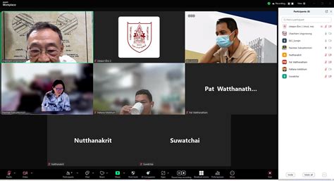 ประชุมคณะทำงานและวิทยากรจัดอบรมหลักสูตร การออกแบบ ติดตั้ง และทดสอบระบบปรับอากาศสำหรับ โรงพยาบาล