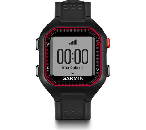 Buy GARMIN Forerunner GPS Running Watch Black Red Free Delivery Currys