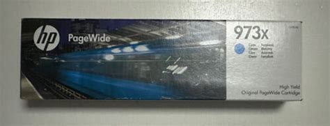original hp 973x cyan f6t81ae hp pagewide pro 452dw 477dw mfp hp f6t81a ...