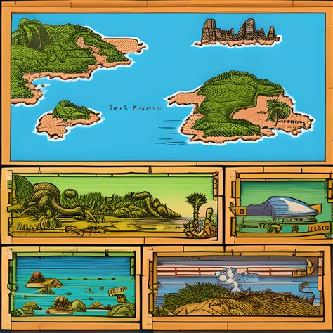 Island Themed Game Tileset Atlas · Creative Fabrica