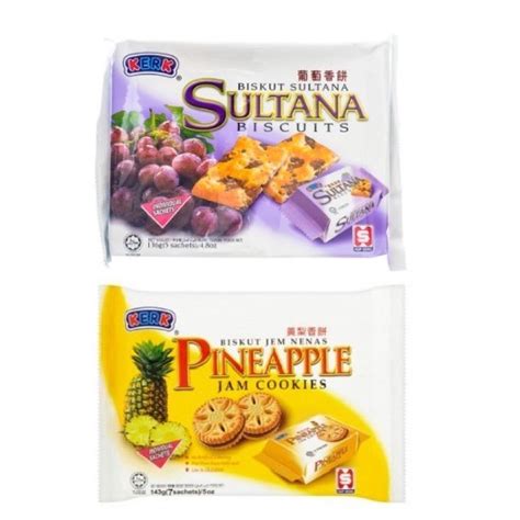 Hup Seng Kerk Sultana Biscuit 136g Hup Seng Kerk Pineapple 136g