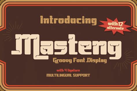 Masteng Groovy Font