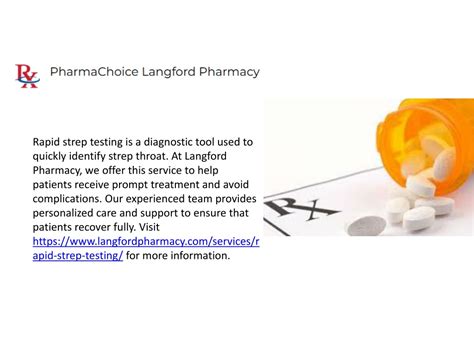 PPT Rapid Strep Testing Langfordpharmacy Com PowerPoint Presentation ID 12059060