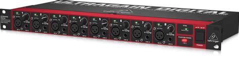 Behringer Ada8200 8 In 8 Out Adat Audio Interface With Midas Mic Preamplifiers Timeline Proav