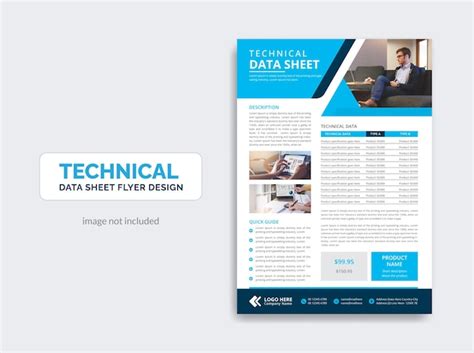 Technical Data Flyer Vectors And Illustrations For Free Download Freepik